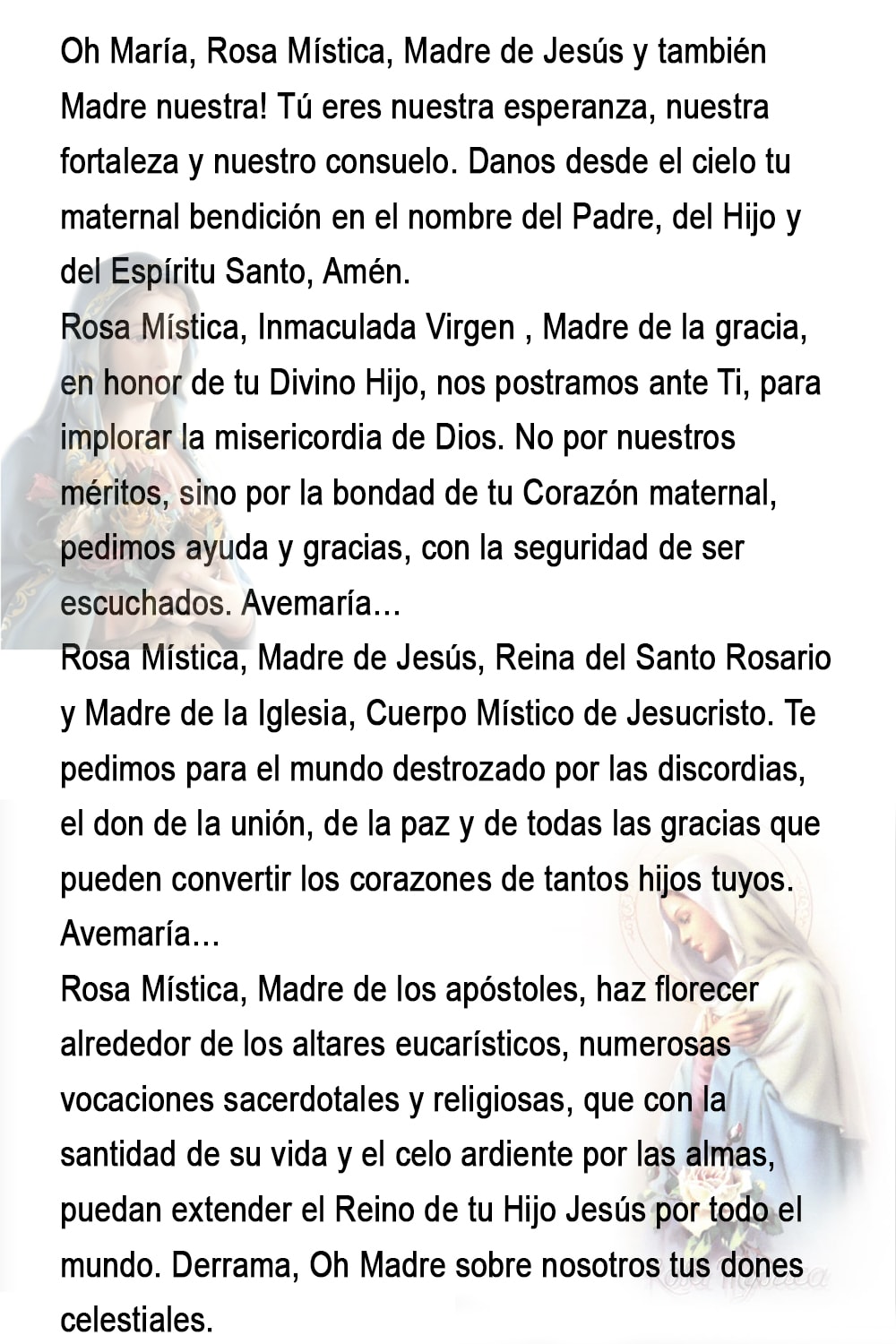 Cómo Rezar El Rosario De La Rosa Mística | Oración de Sanación 🔥